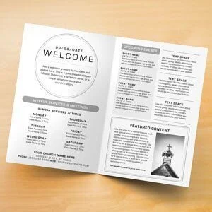 Church Bulletin Templates