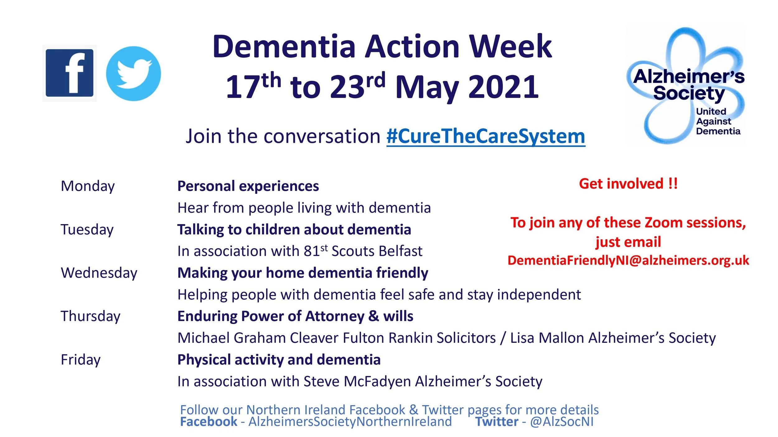 What’s happening on Dementia Action Week? — Dementia Friendly East Belfast