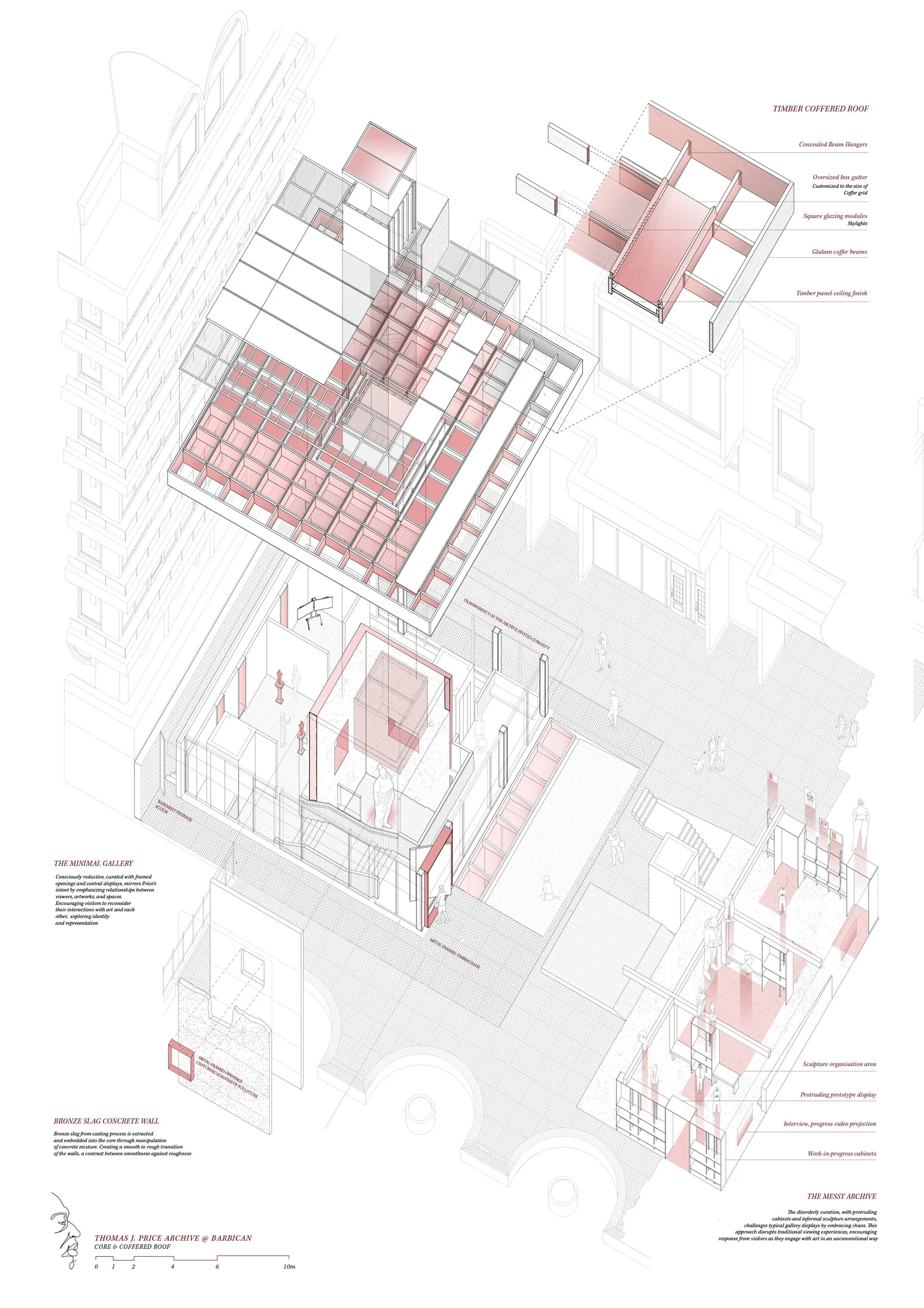 a core and a coffered roof — studio 2