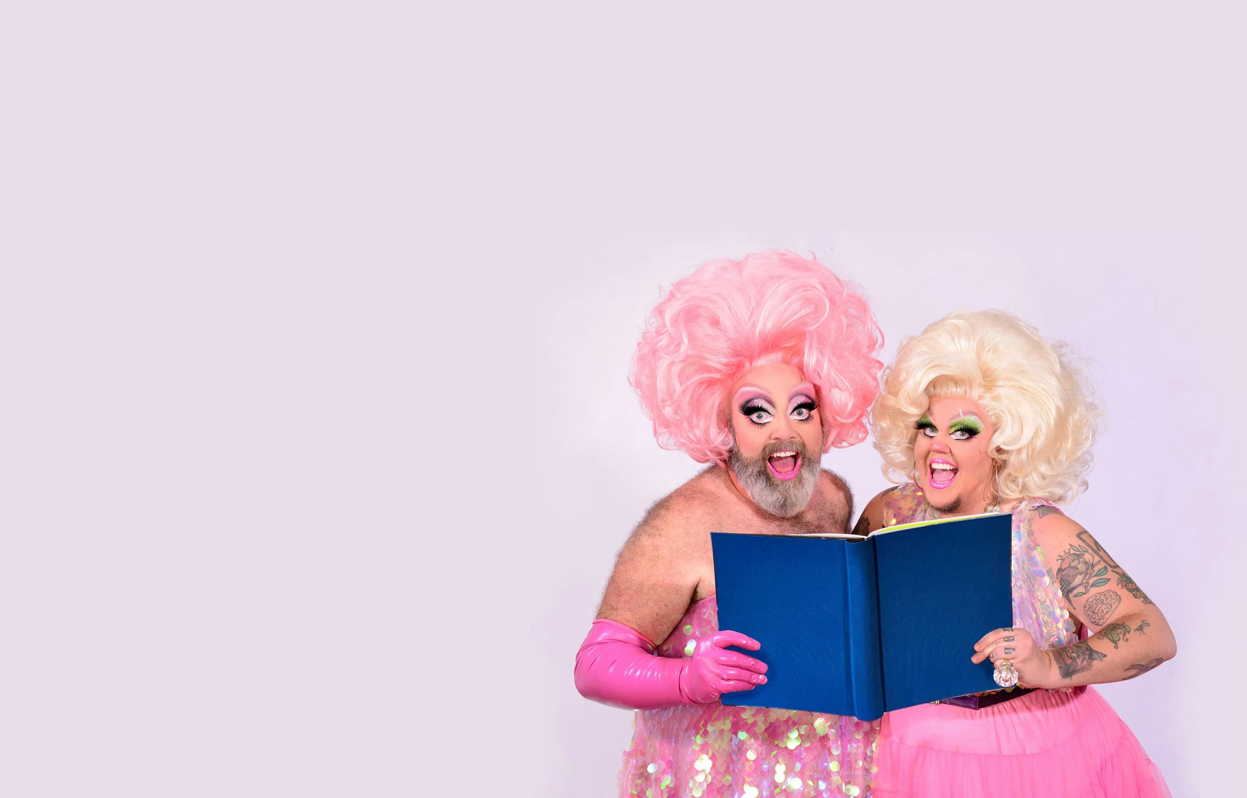Fay and Fluffy — Vision Drag Artists
