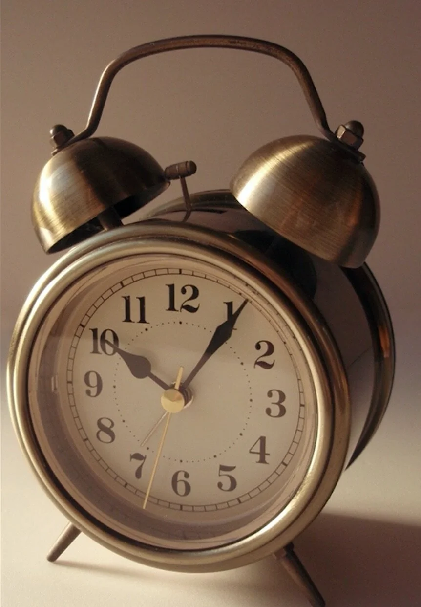 Alarm Clock Goes Off