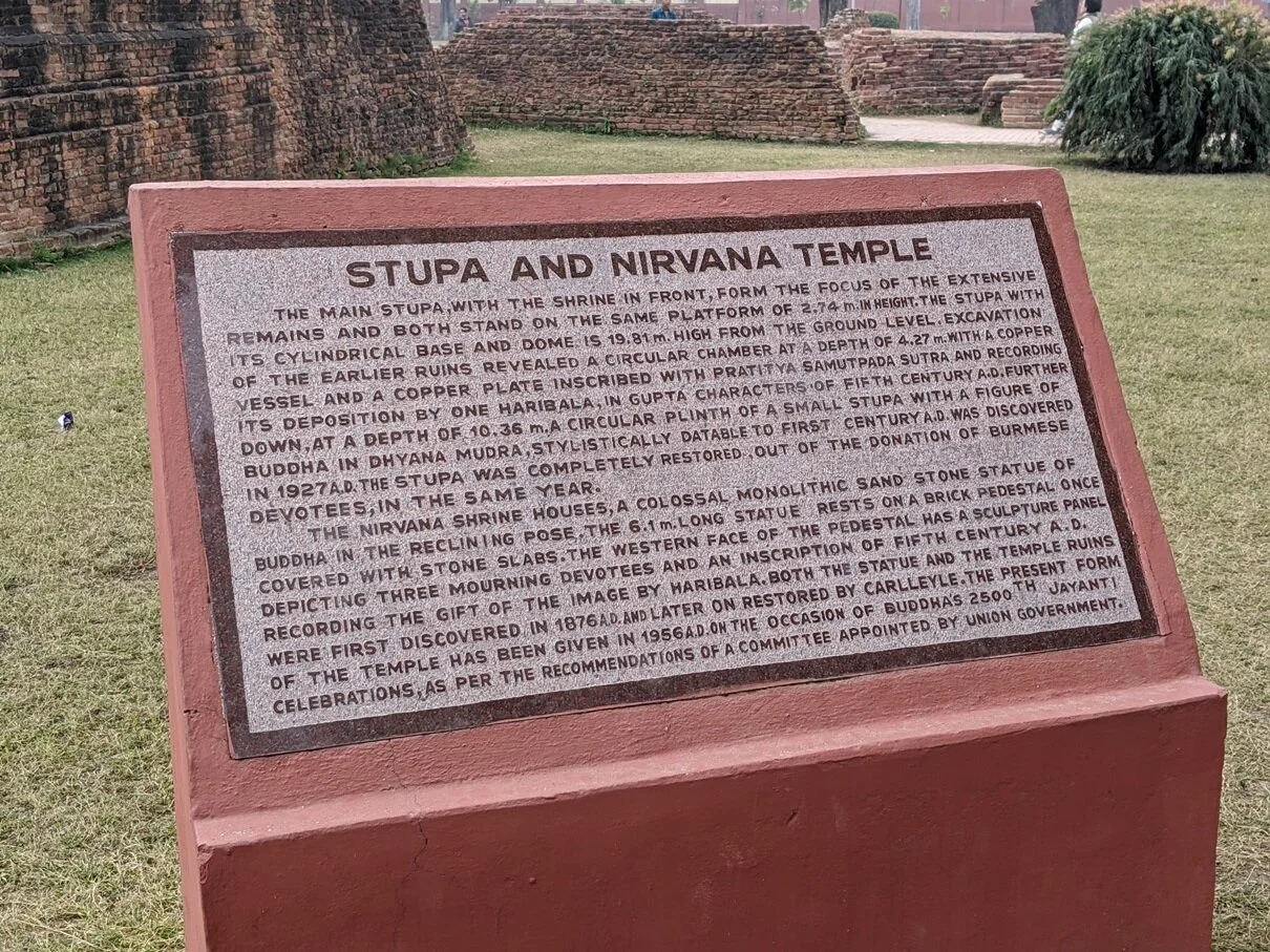 Kushinagar where the Buddha passed into parinibbāna — Buddhist Journal
