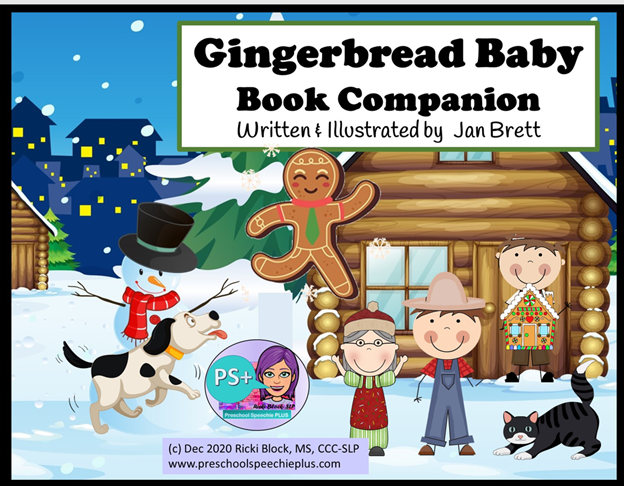 December FREEBIES & New Product — Preschool Speechie PLUS