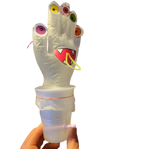 Monster Glove Craft FREEBIE — Preschool Speechie PLUS