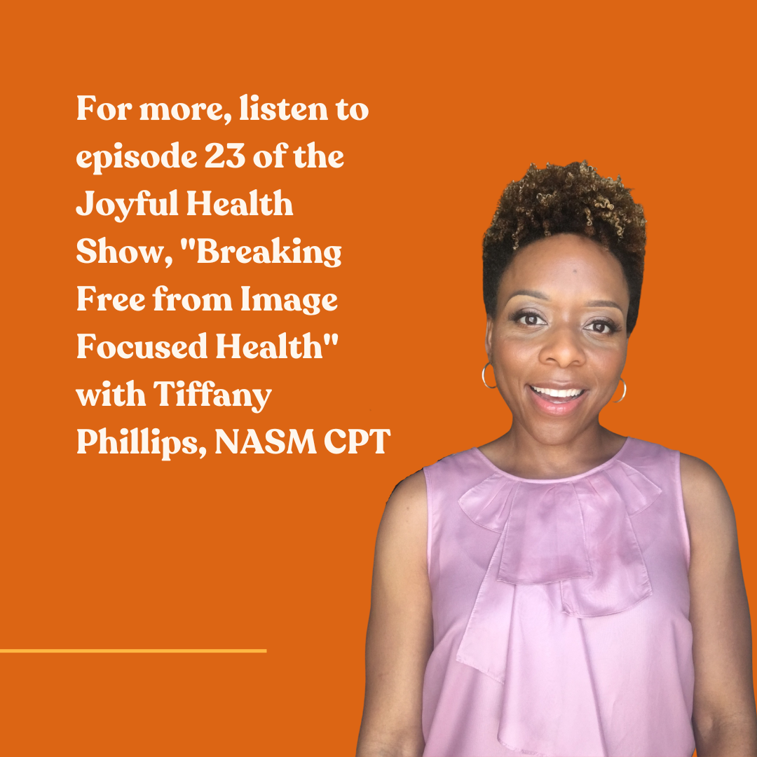 Want to Break Free From Focusing on Your Image for Your Health? with ...