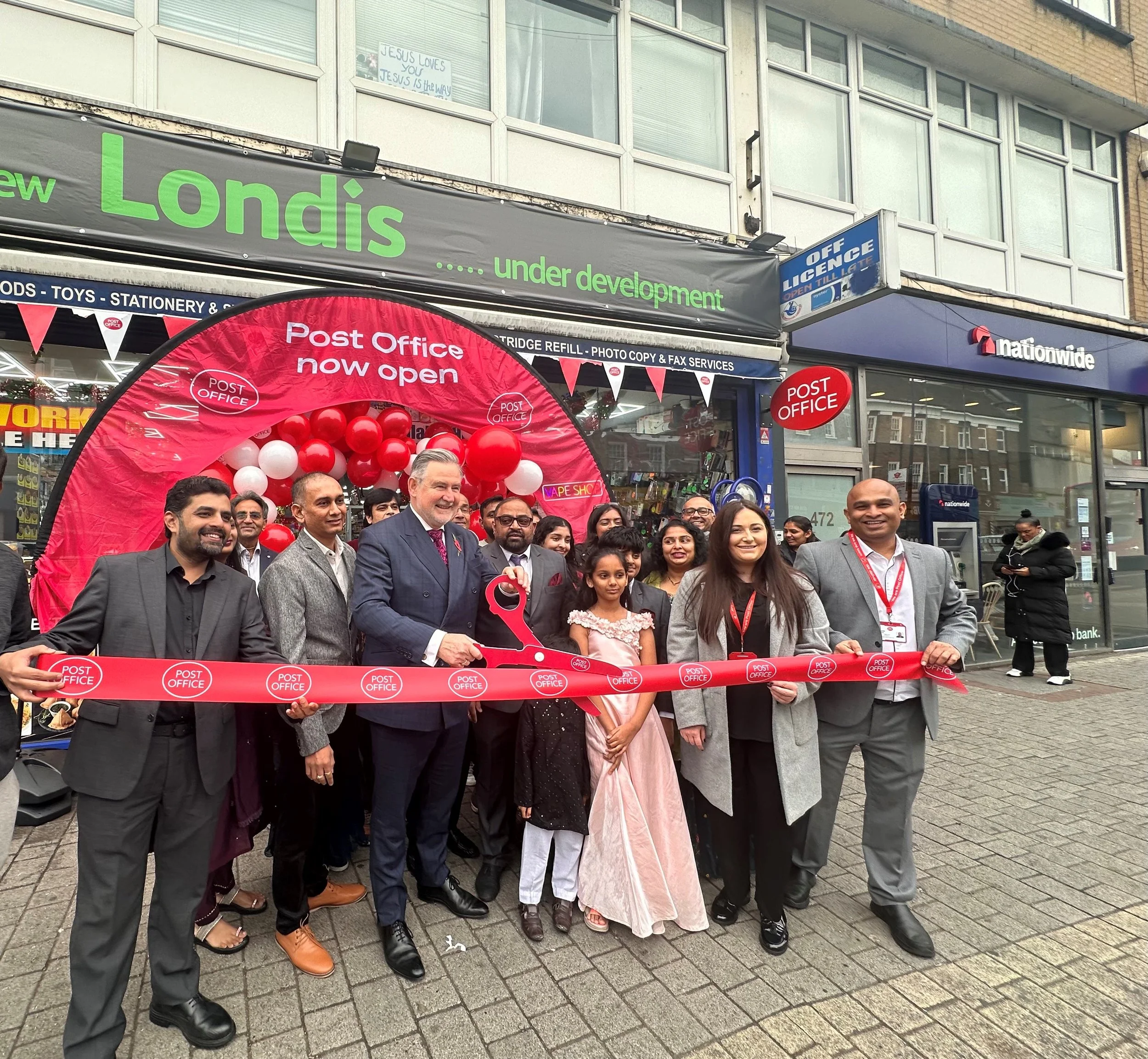 Barry opens a new post office in Wembley — Barry Gardiner