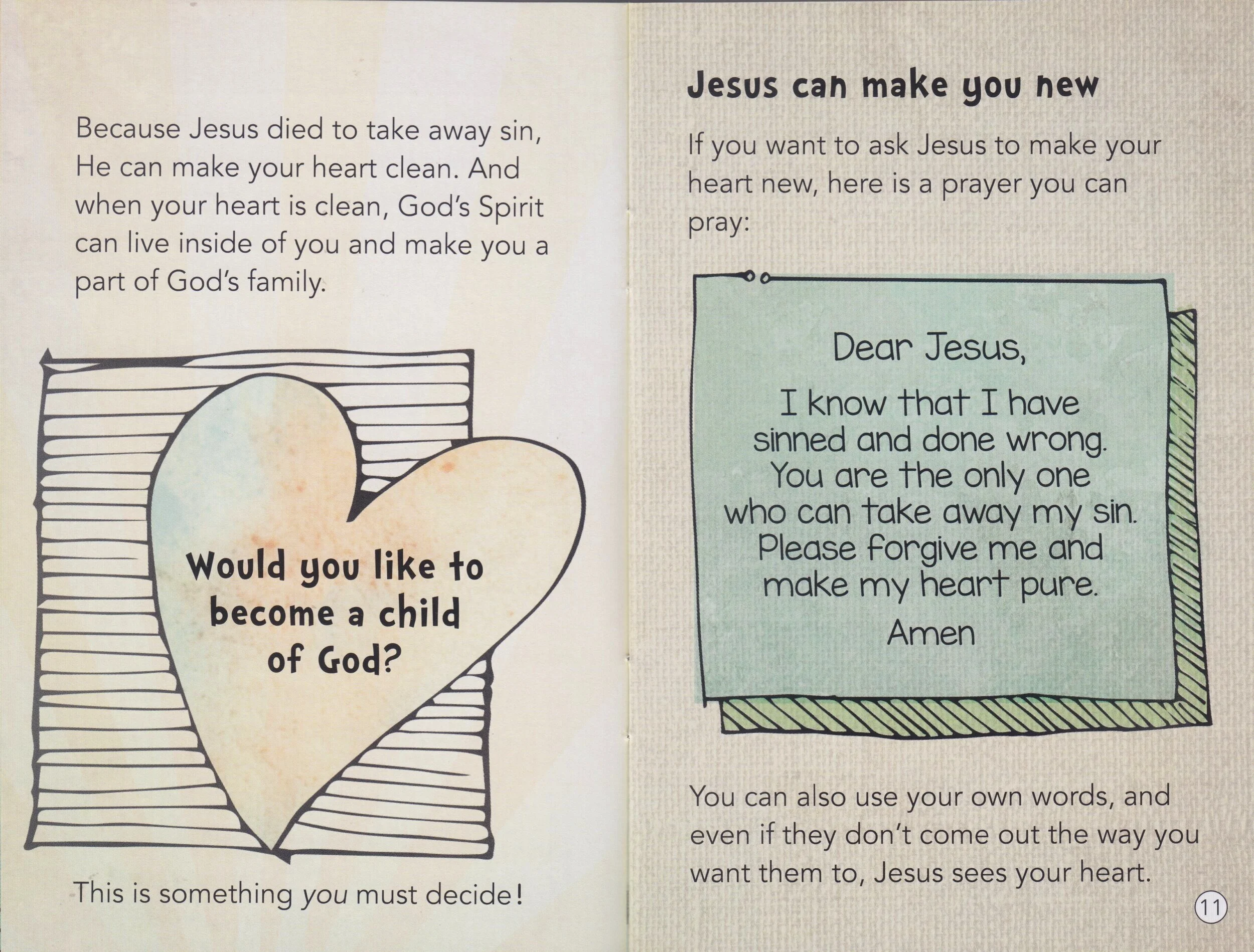Gospel booklet for children - 32 page tract — Truth for Kids