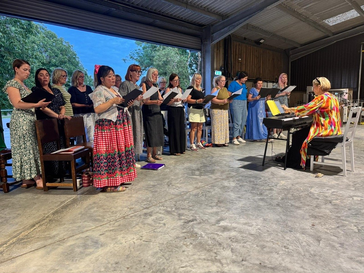 Sing it Out! mindful choir — The Humble Warrior