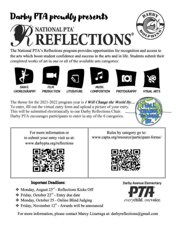 Reflections Program — Darby Avenue Elementary PTA