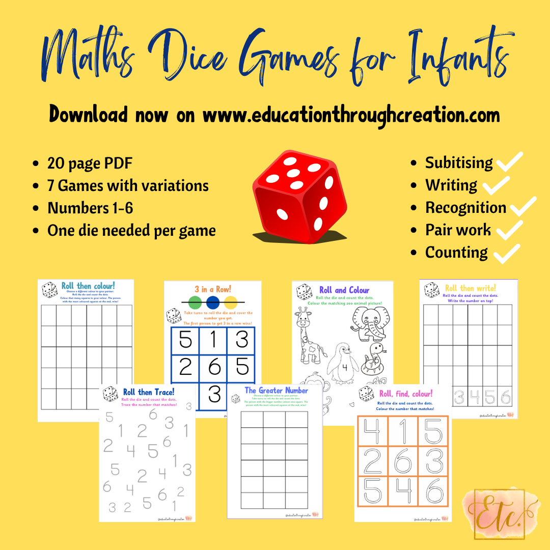 Maths WeeK Games and Activities Ideas — Education Through Creation