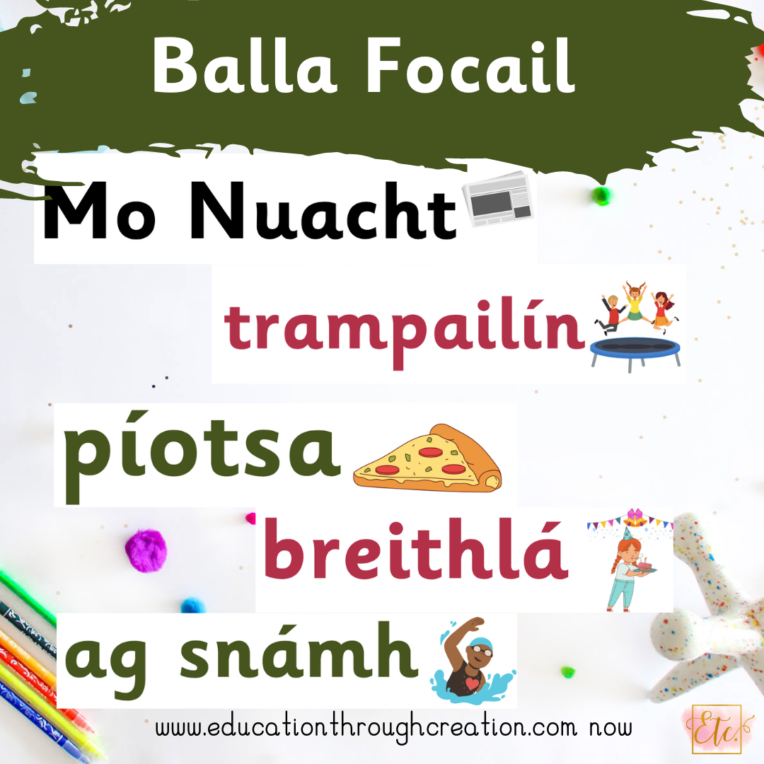 Ceisteanna Gaeilge - 6 A4 Irish Question Posters — Education Through ...