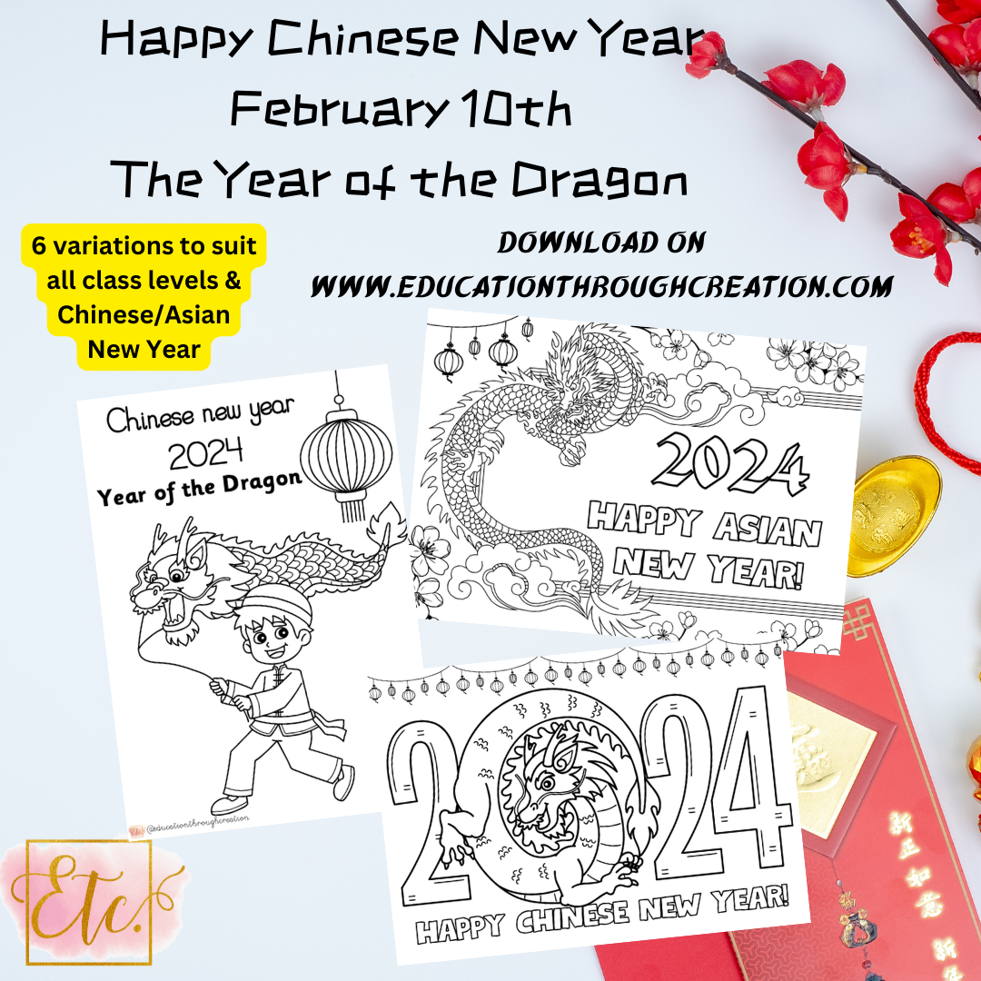 Chinese New Year Zodiac Animal Fact Files — Education Through Creation