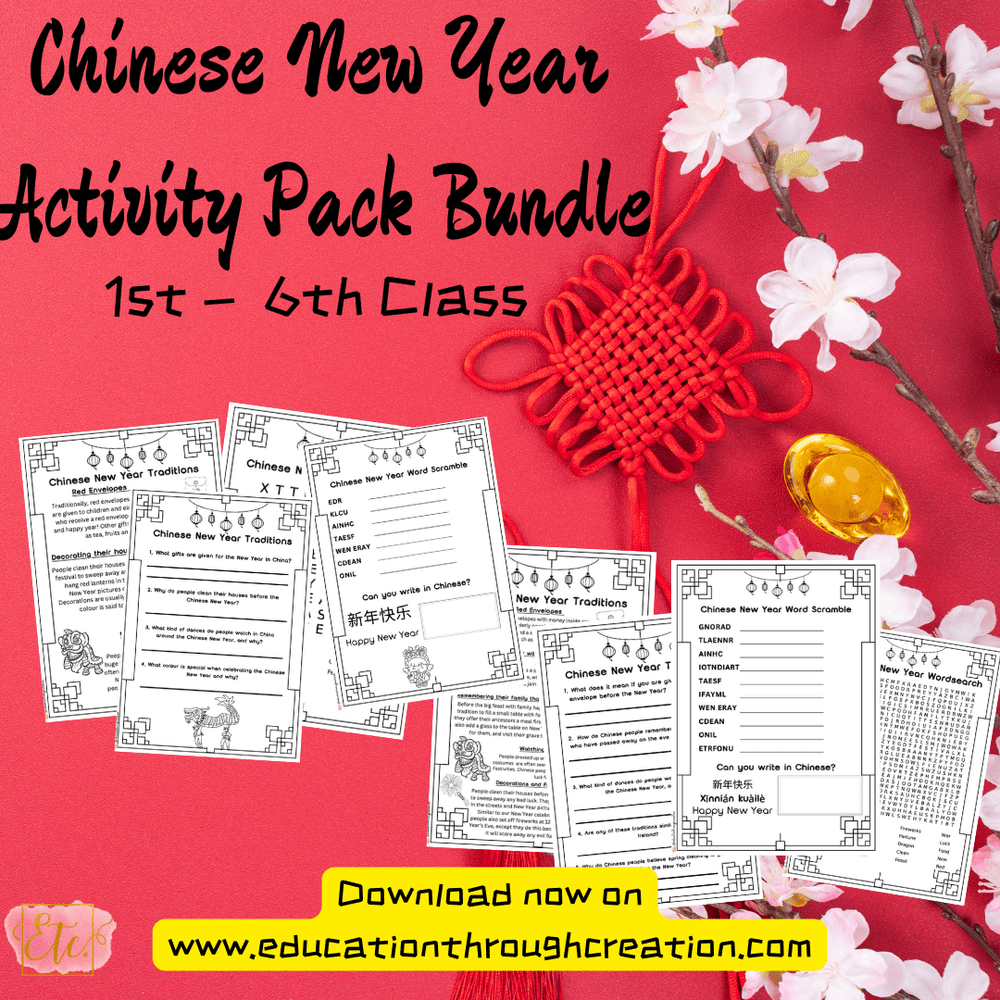 Chinese New Year Zodiac Animal Fact Files — Education Through Creation