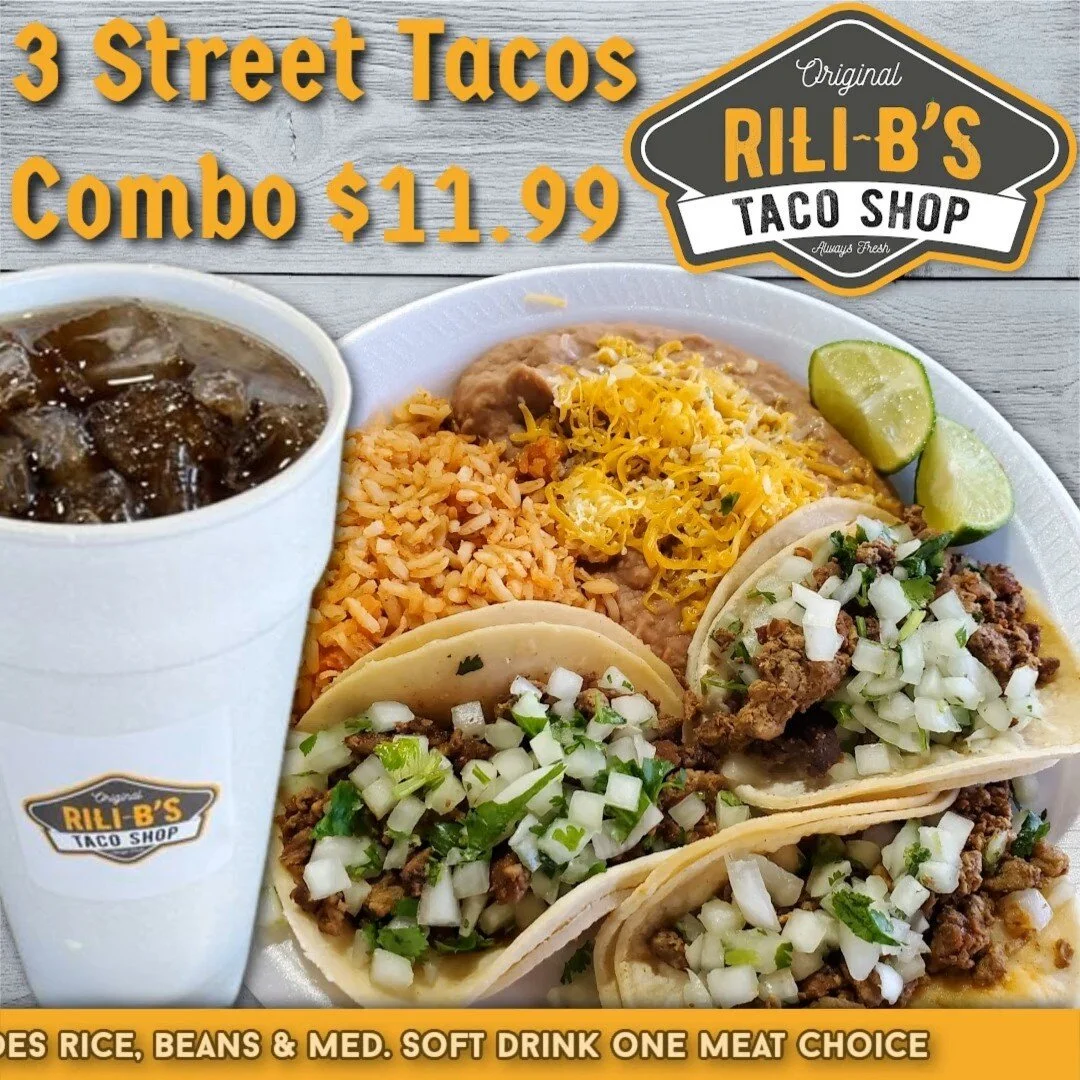 Rili-B’s Taco shop: Authentic Mexican Food. Maricopa,AZ- OPEN 24hrs ...