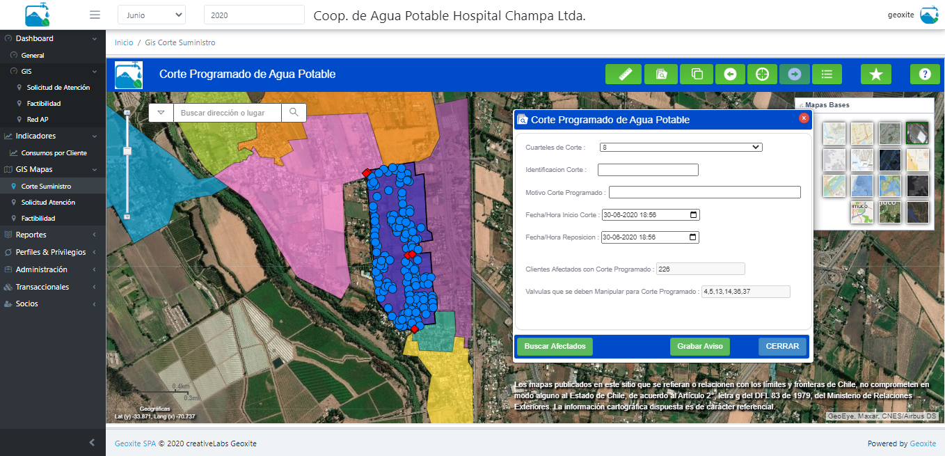 SNA: Software para APR, Programa computacional para APR