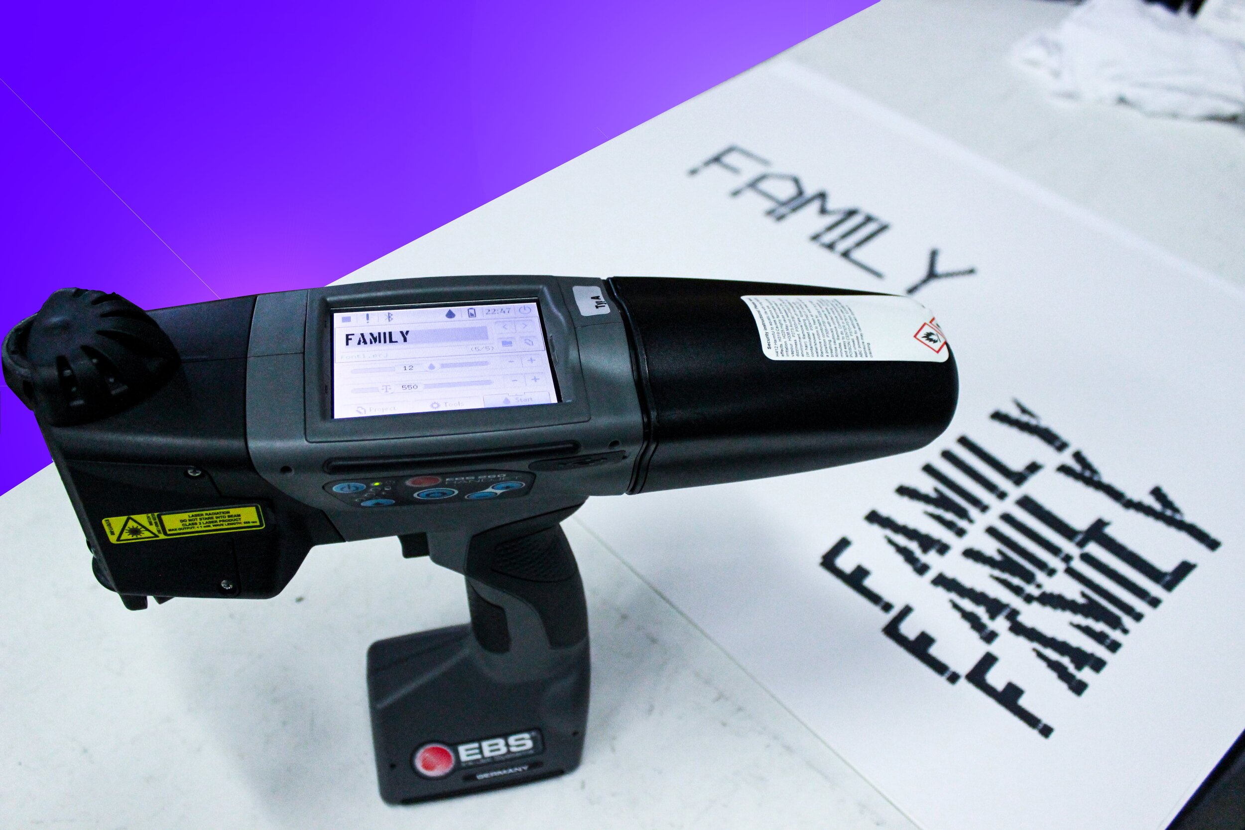 Family Industries Live — What Is A Handjet Print Gun?