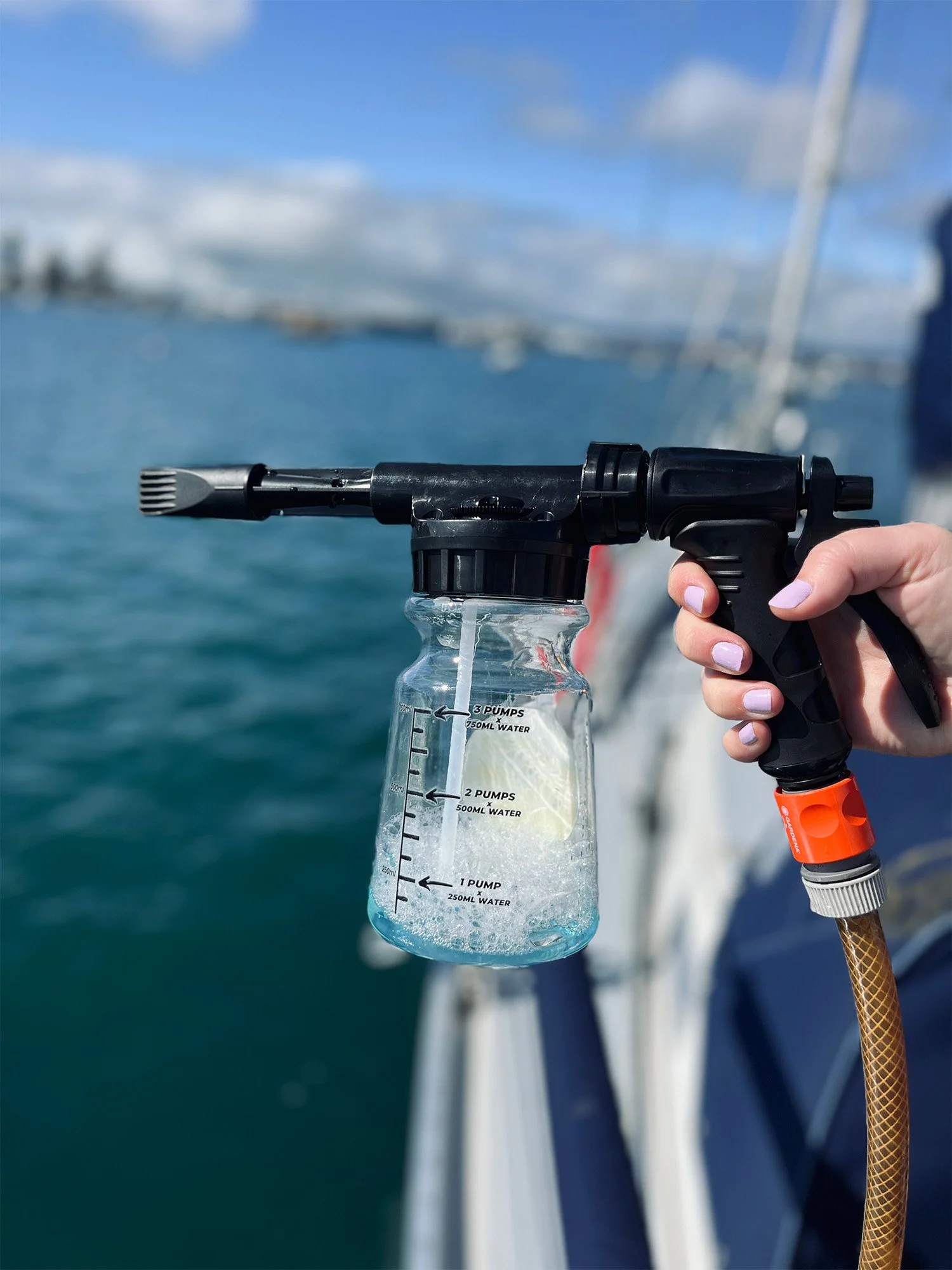 Easy Steps to Clean Your Boat with Salt-Shark Like a Pro