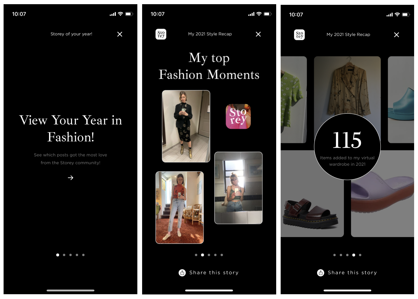 End of the Year Fashion Report — Storey - Virtual Closet App
