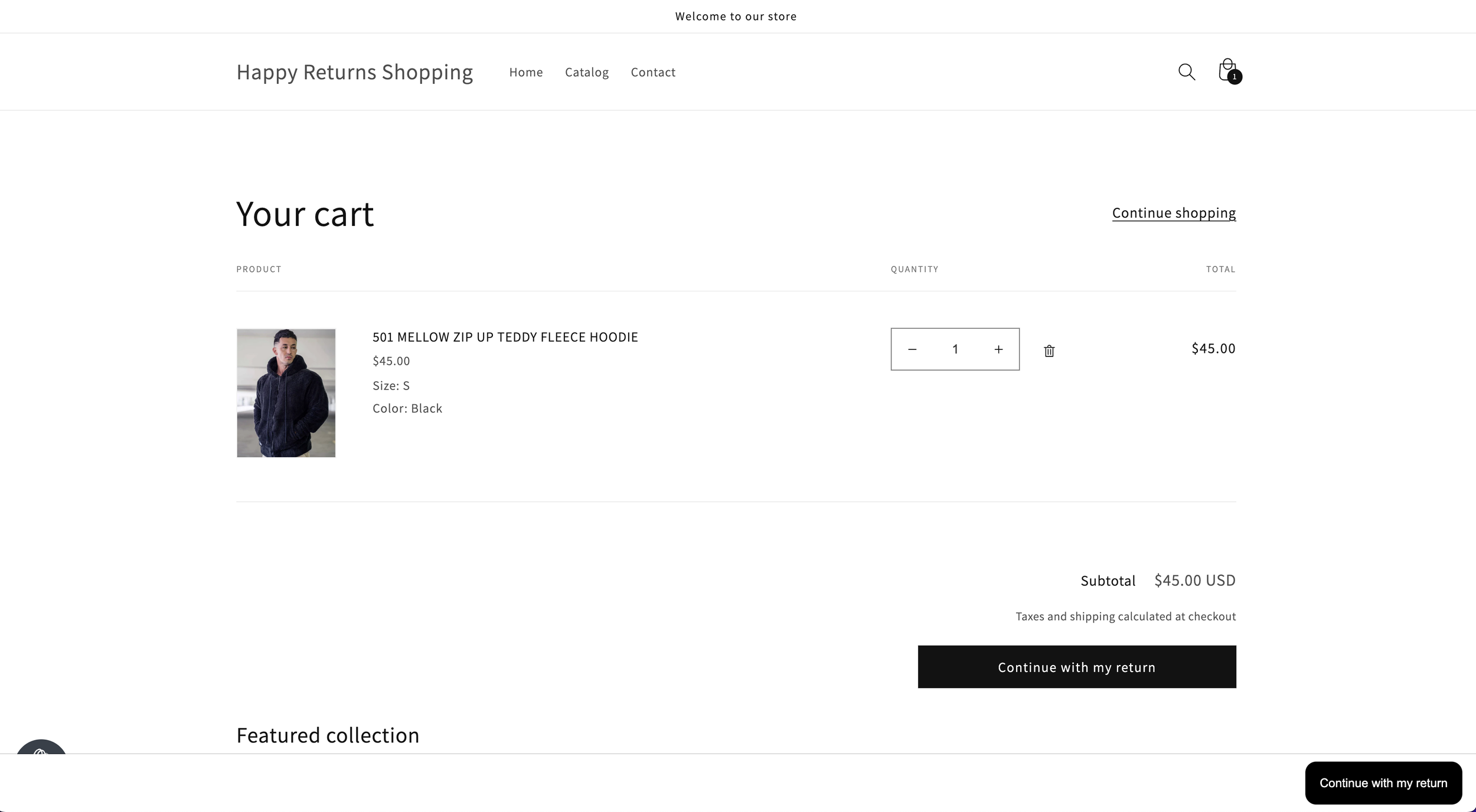 Return Shopping — Retailer Support Site