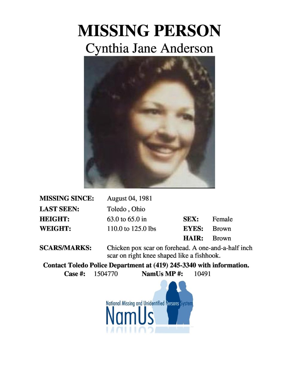Cindy Anderson: Part 2 — And Then They Were Gone
