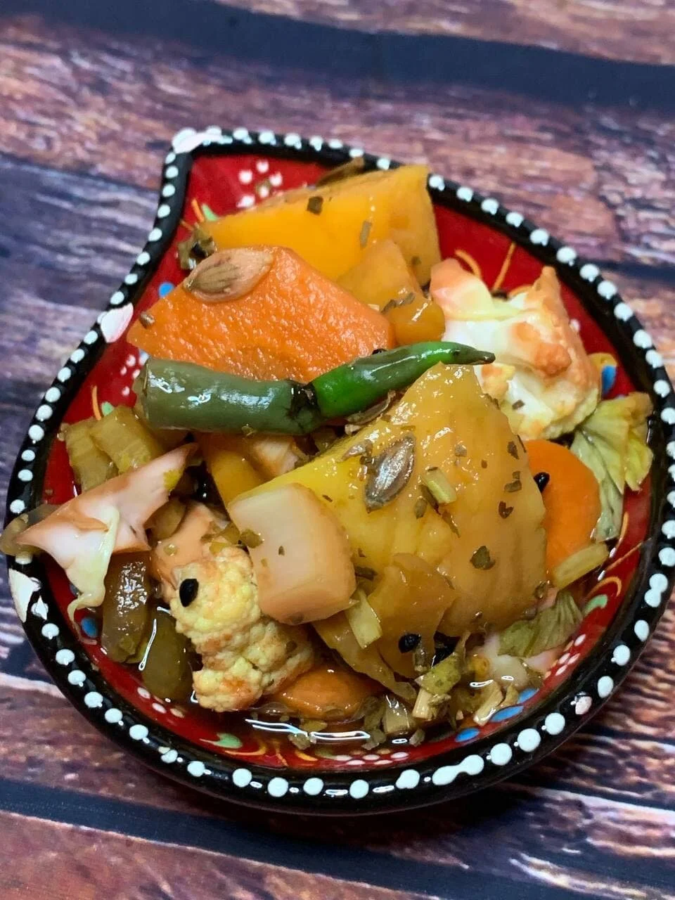 turshi bandari (bandari pickles) — Nasrin's kitchen