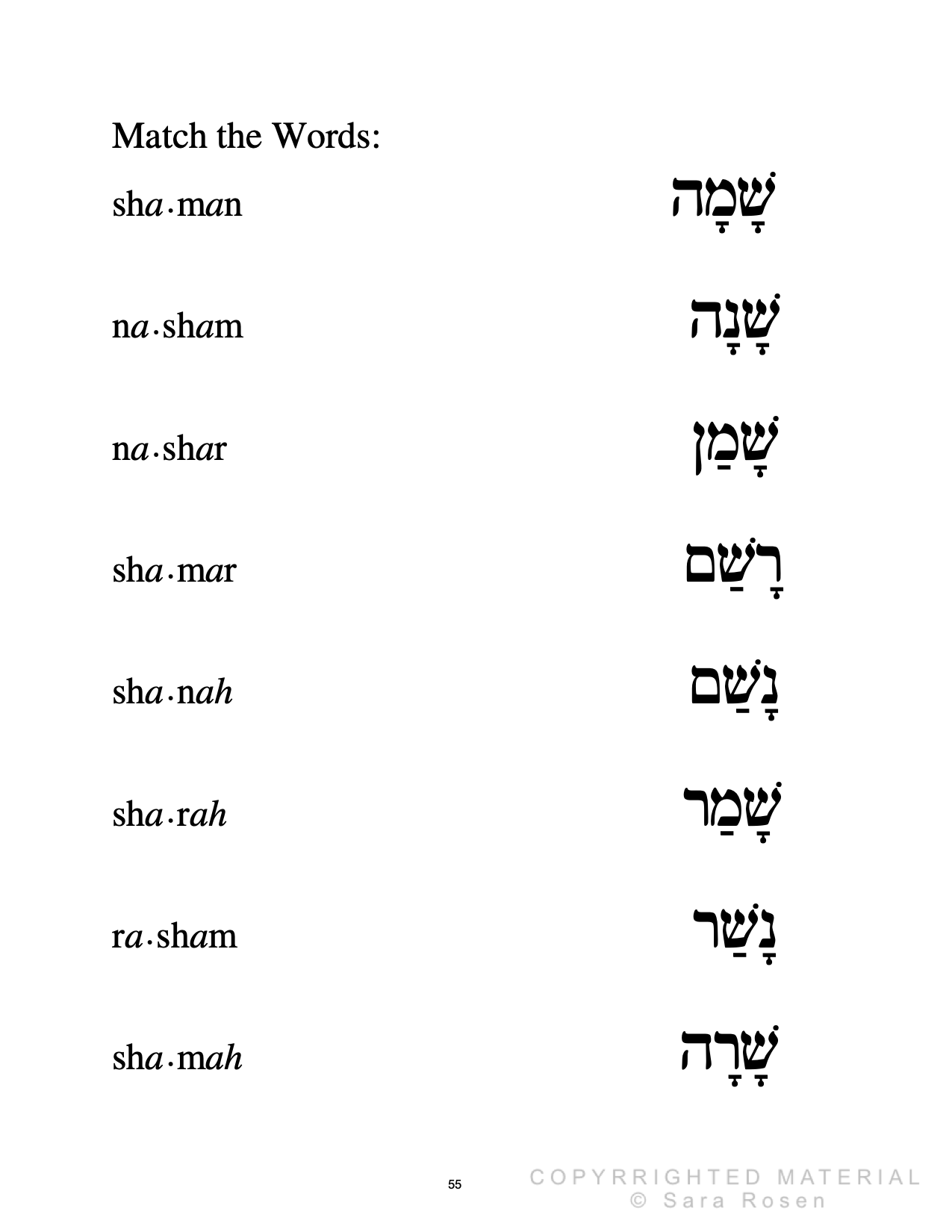 Shop — Phonetic Hebrew Decoding