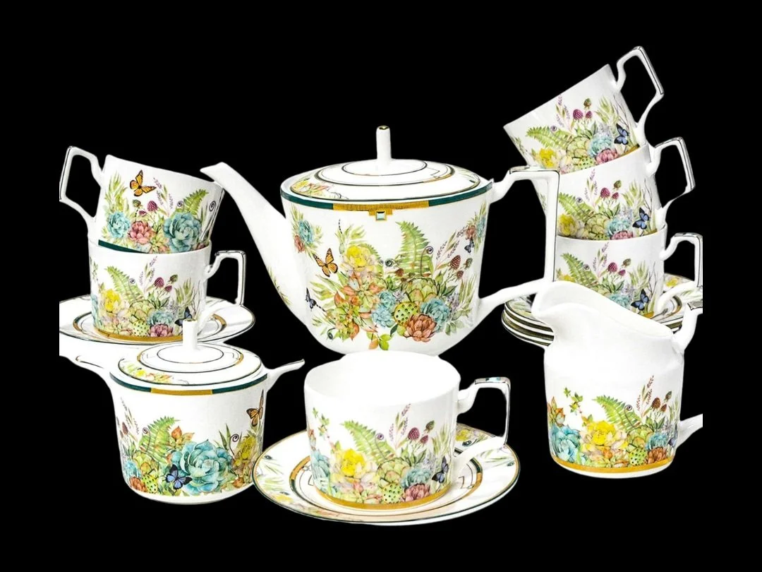 10 Beautiful Bone China Tea Sets — wallflower
