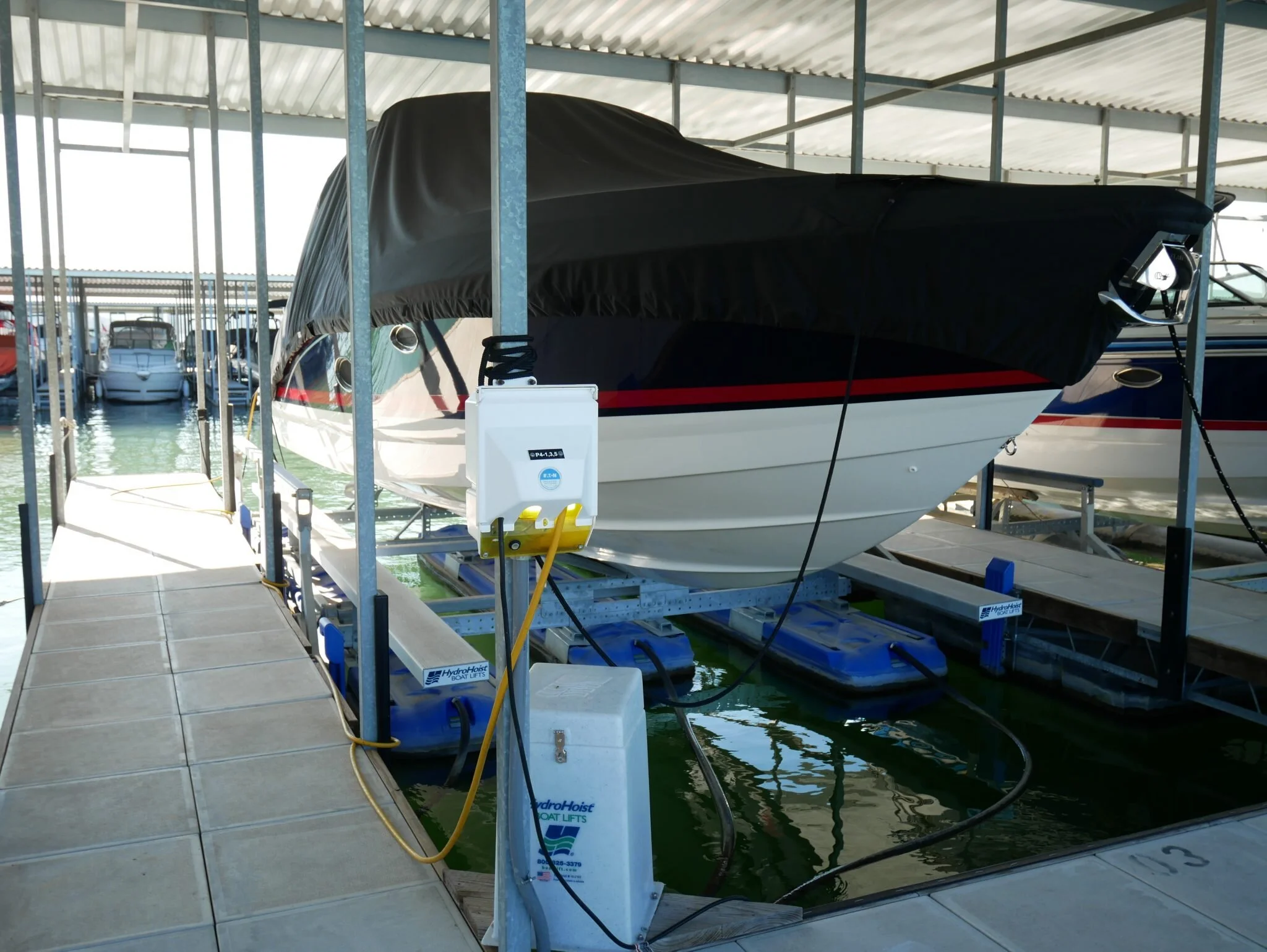 Floating Boat & Jet Ski Lifts & Boat Docking Systems — Dependable Docks