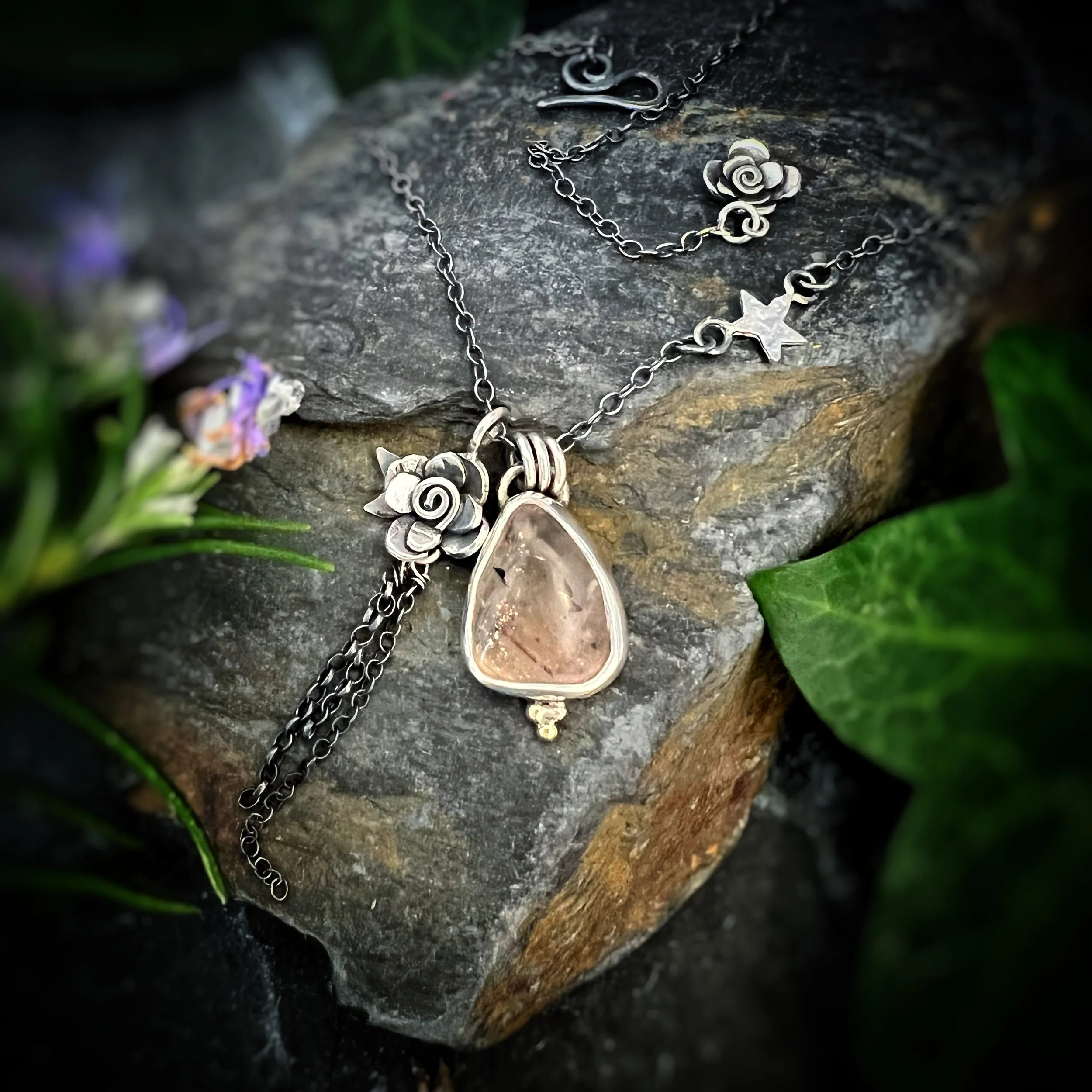 Firebird Necklace - ‘Primrose’ — A Wolf and I Jewellery