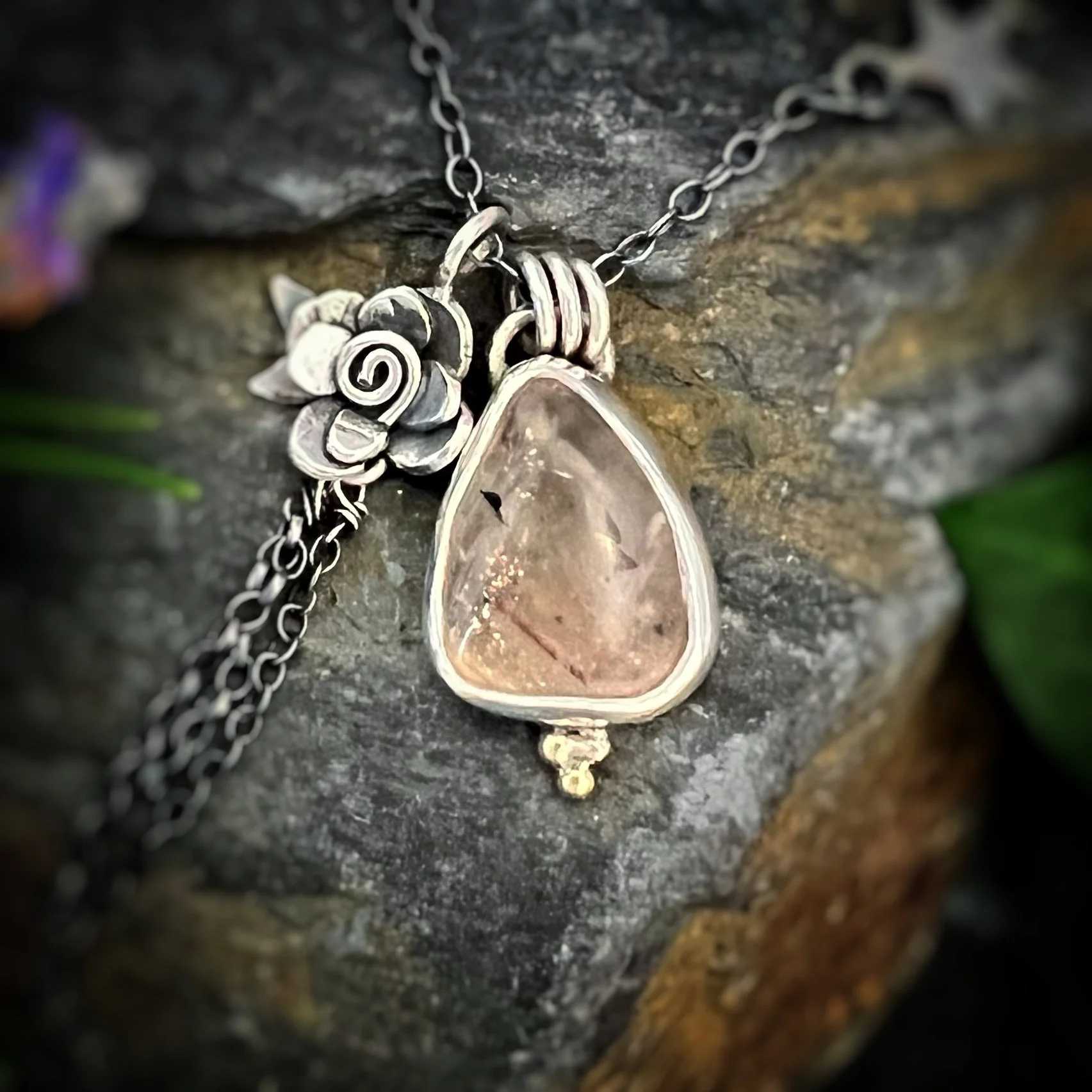 Firebird Necklace - ‘Primrose’ — A Wolf and I Jewellery