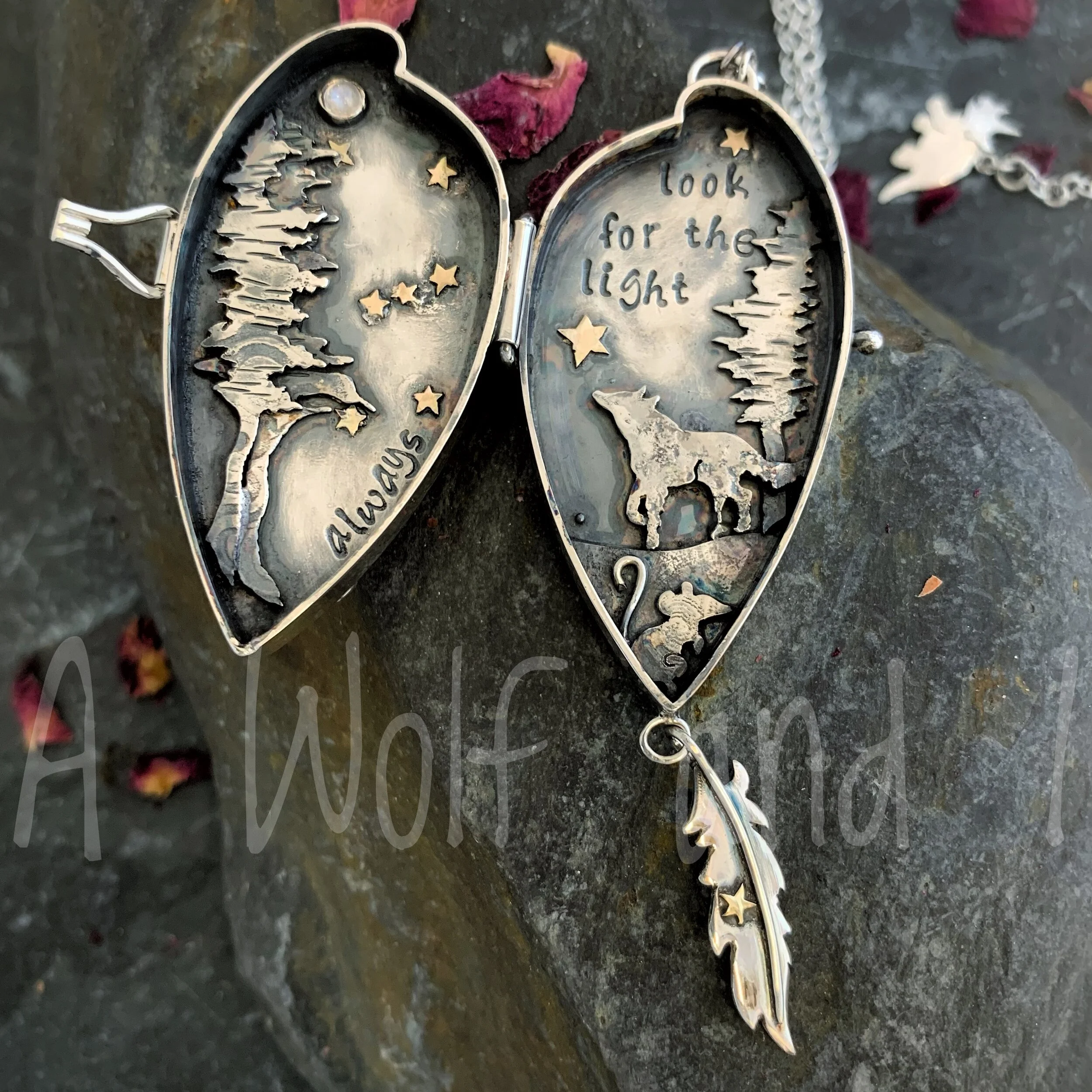 A Wolf and I Enchanting Lockets — A Wolf and I Jewellery