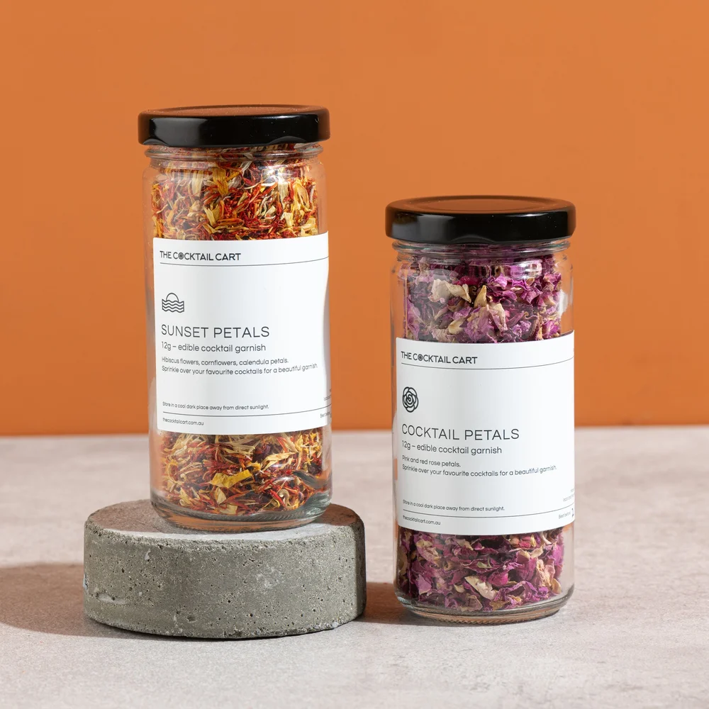 Large Cocktail Garnish Kit | Dehydrated Fruit, Dried Florals & Cocktail ...