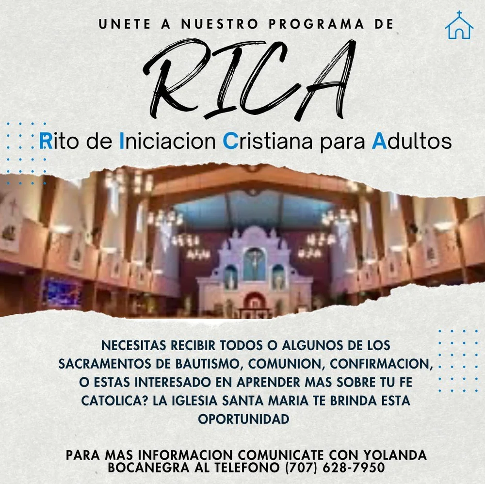 Upcoming Events at St. Mary's — ST MARY'S PARISH