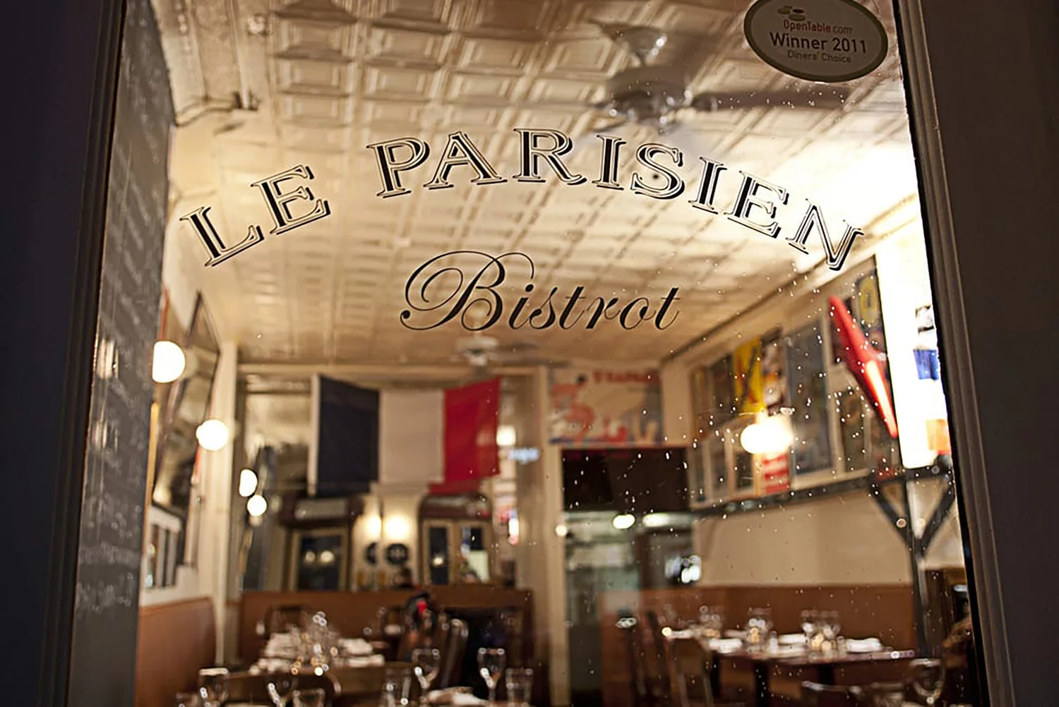Picture Gallery of the in- and outside and food — Le Parisien Bistrot