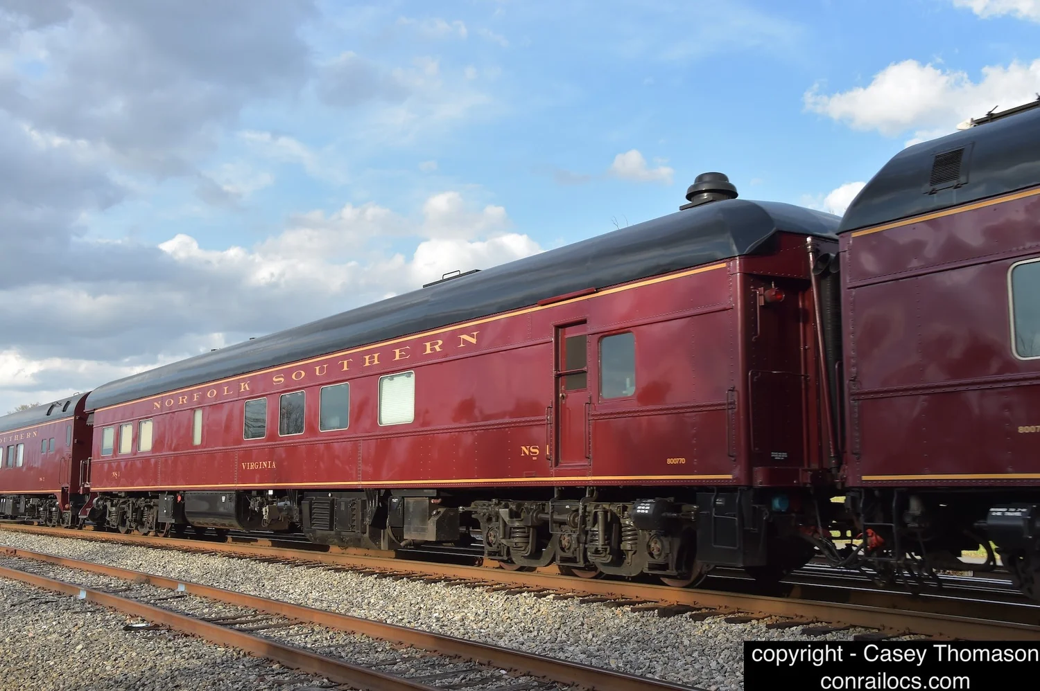 Norfolk Southern Observation Cars - by Wes Reminder