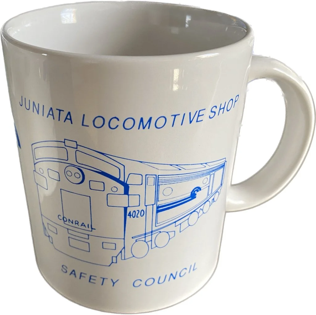 Conrail E8A 4020 - Conrail OCS Train