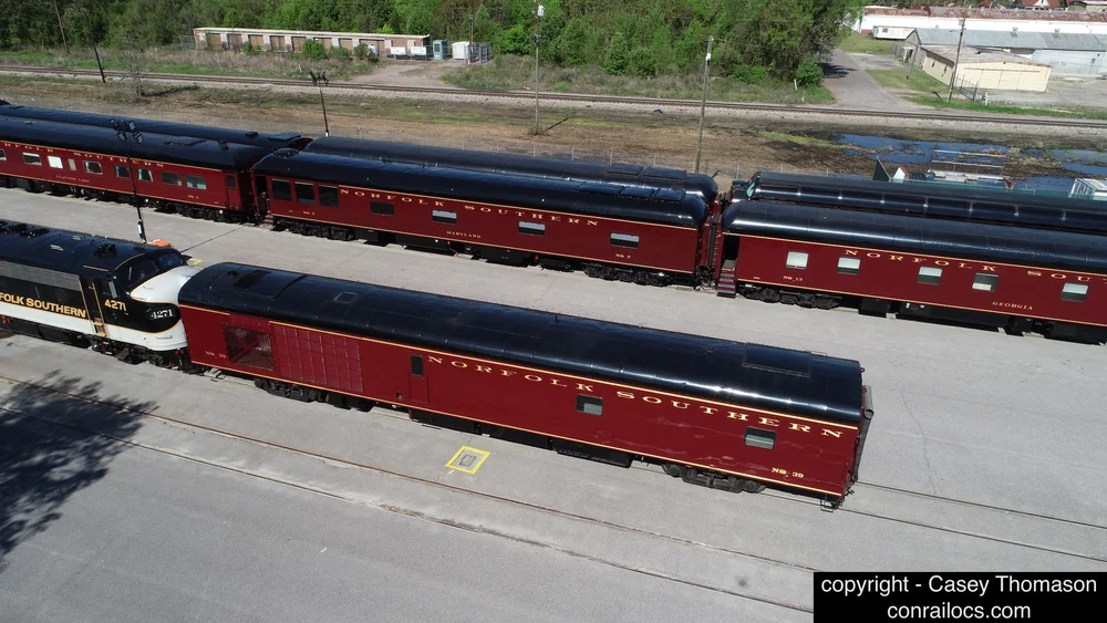 Norfolk Southern Diners, Exhibit, and Power Cars - by Wes Reminder