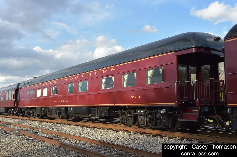 Norfolk Southern Observation Cars - by Wes Reminder