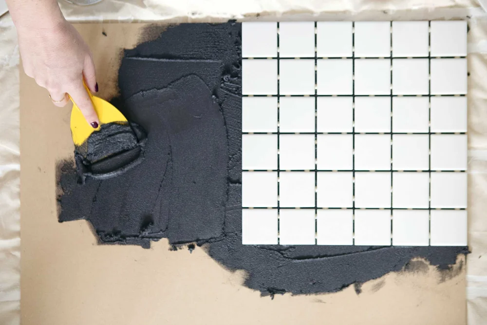 DIY Tile Backdrop — Slow Dance Studio