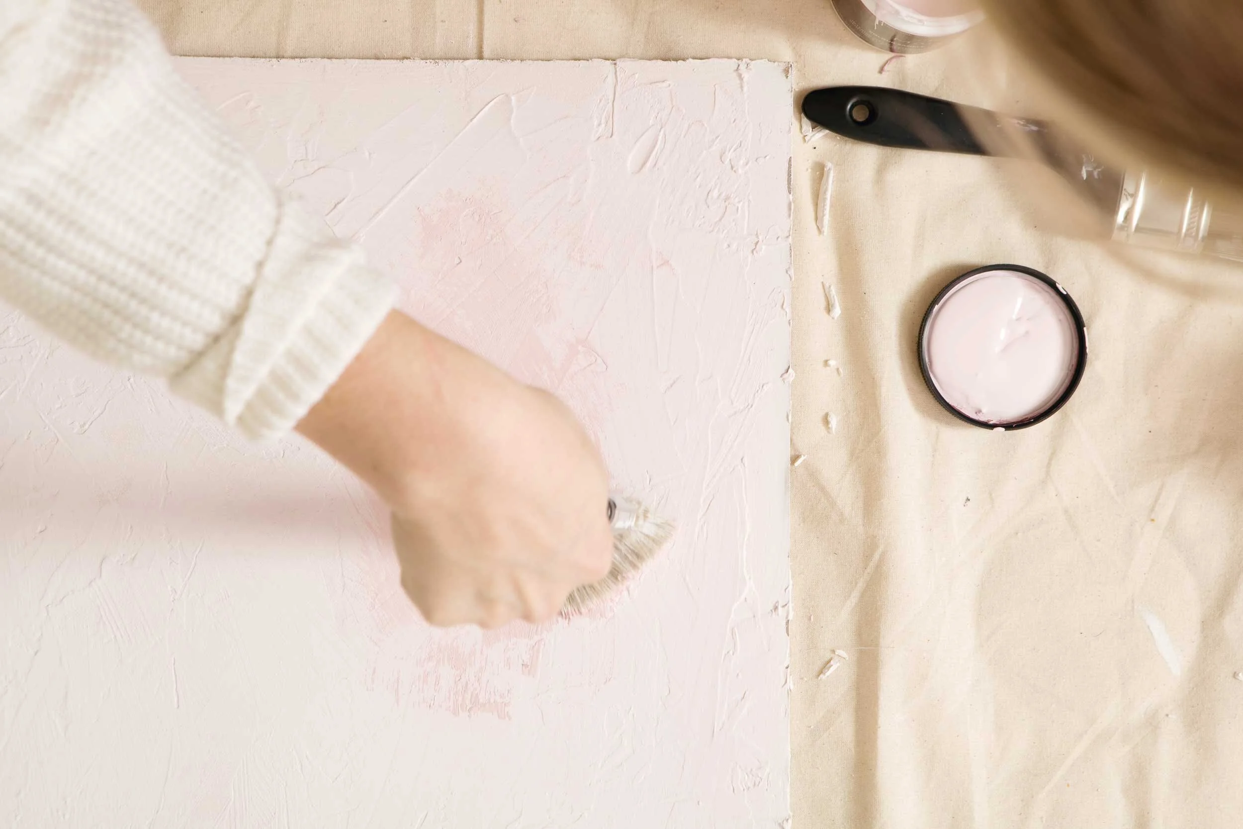 DIY Textured Styling Backdrop — Slow Dance Studio