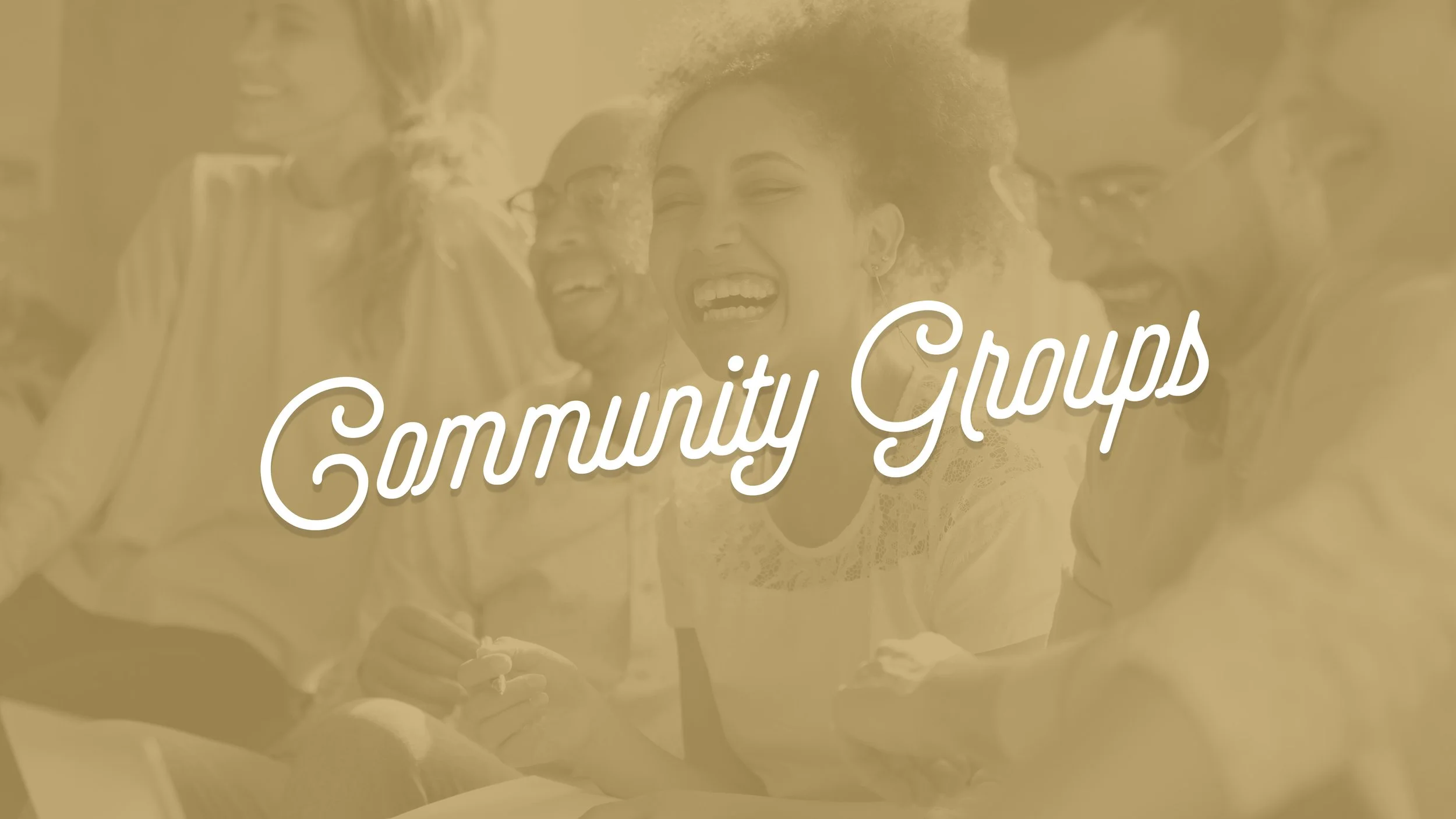 Group Life at St. Mark's Community Church