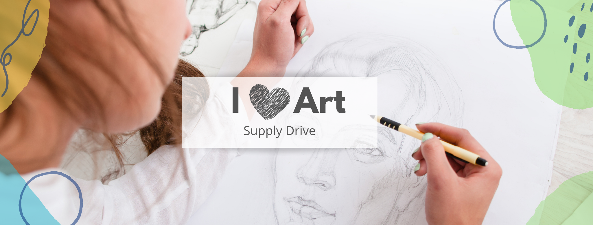 I Heart Art Supply Drive — Schoolhouse Supplies