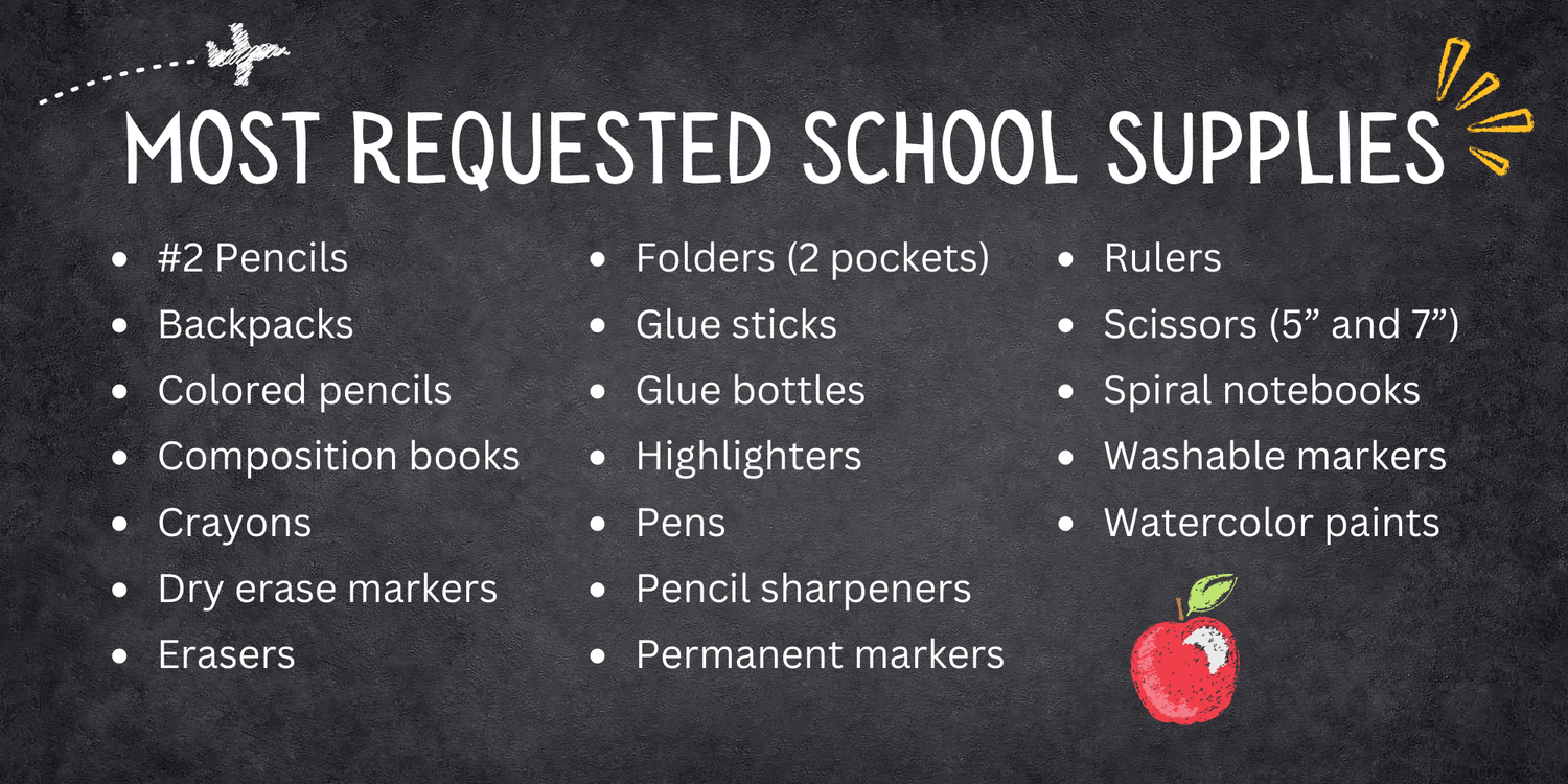 Donate Supplies — Schoolhouse Supplies