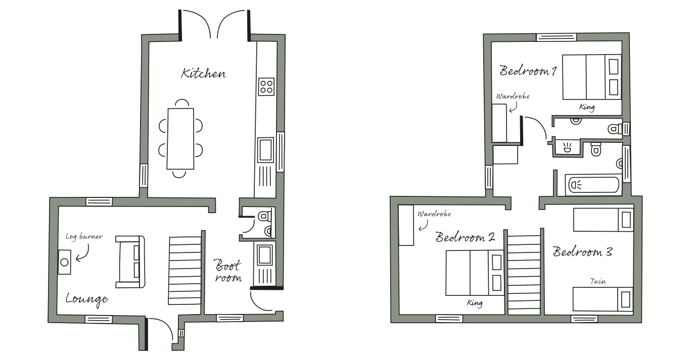 Bespoke and luxurious interior design — The Workers Cottage