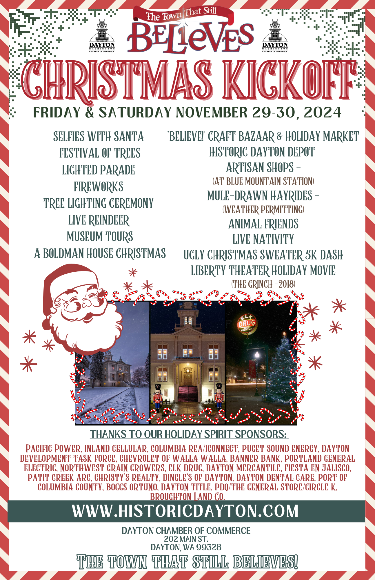 Christmas Kickoff — Dayton, WA Chamber of Commerce