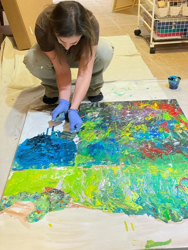 Inside the art studio of Carol Neiger Carol Lezberg Neiger fine art