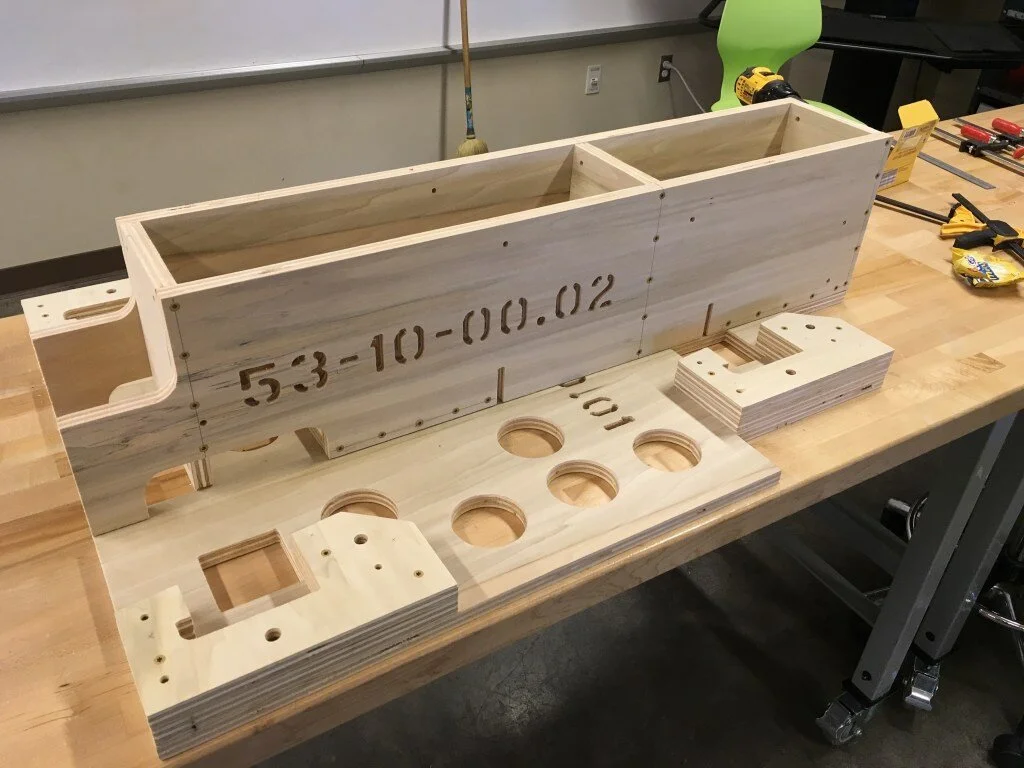 Wing box Fabrication — E-Hawk