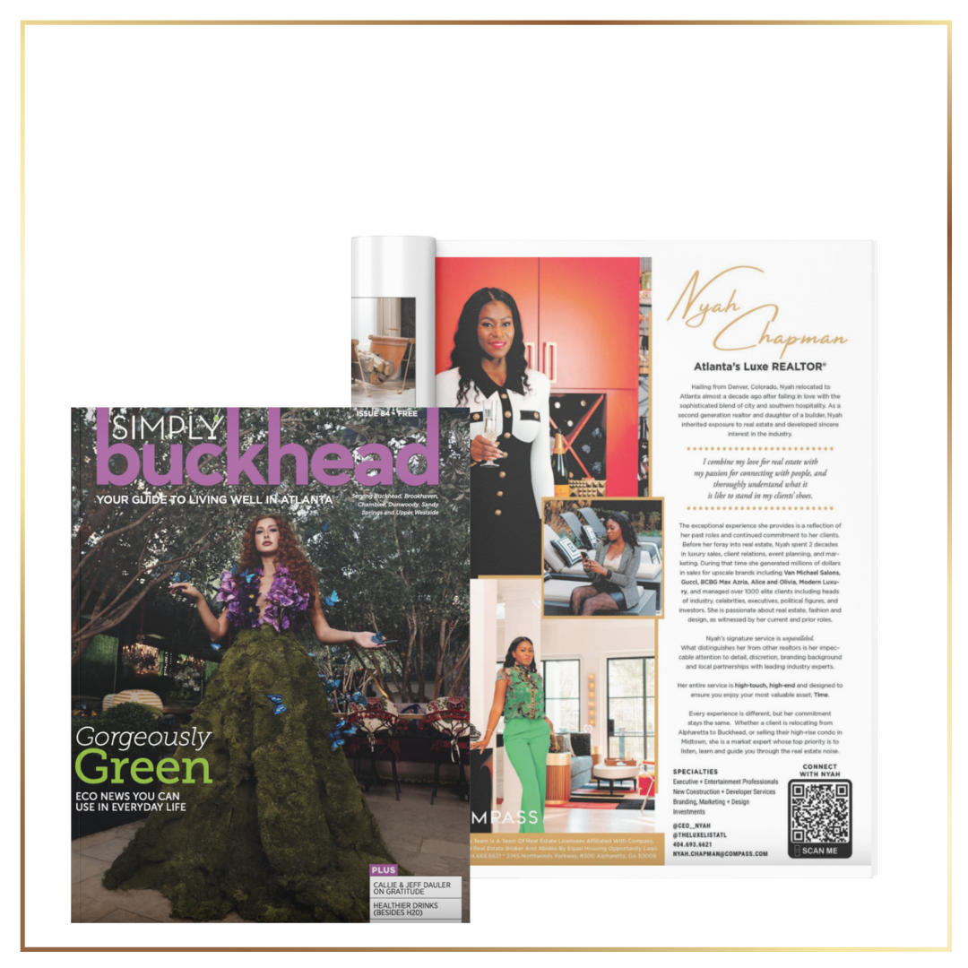 Exclusive access to Atlanta luxury real estate with Nyah Chapman ...