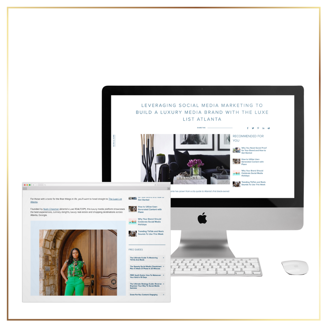 Exclusive access to Atlanta luxury real estate with Nyah Chapman ...