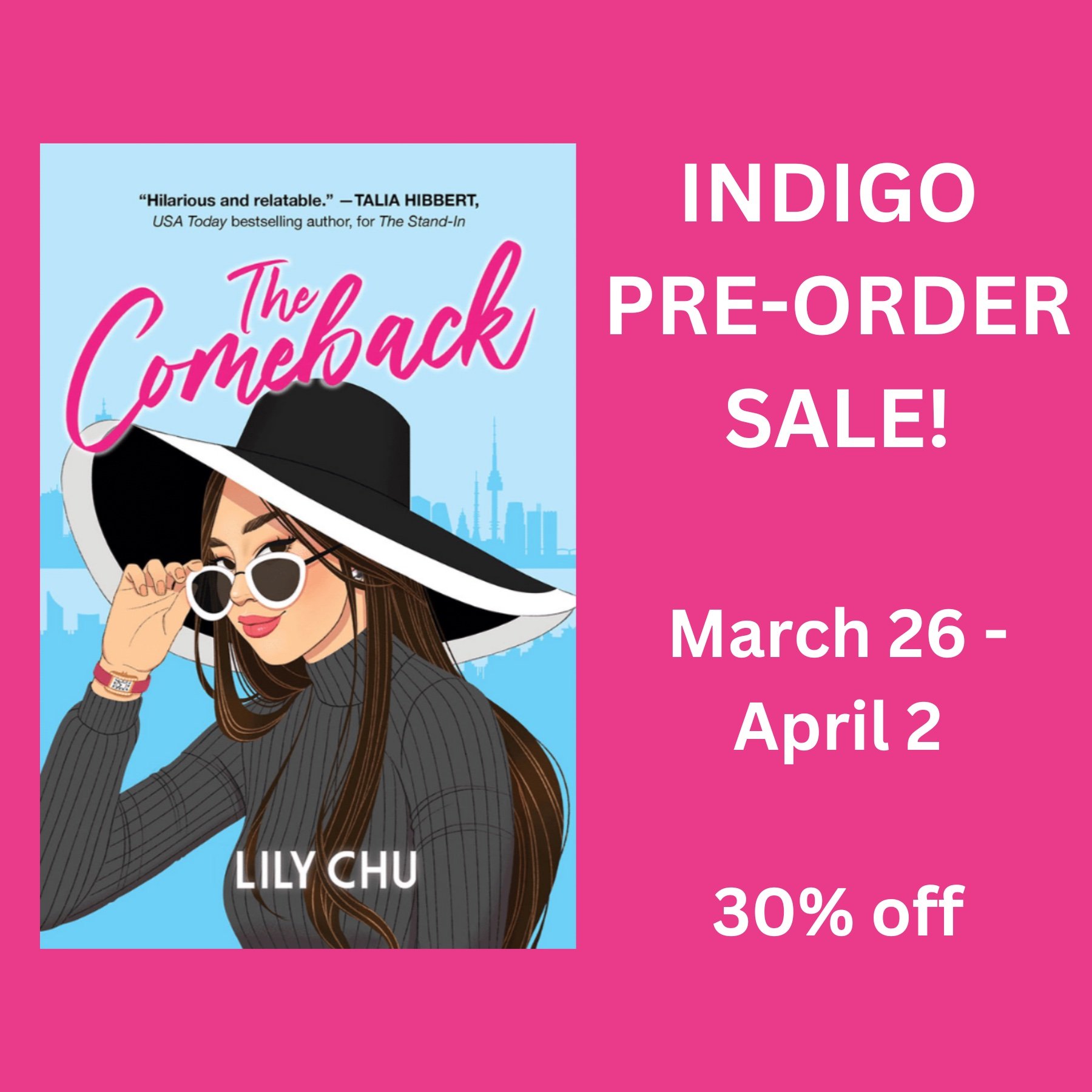The Comeback pre-order sale — Lily Chu